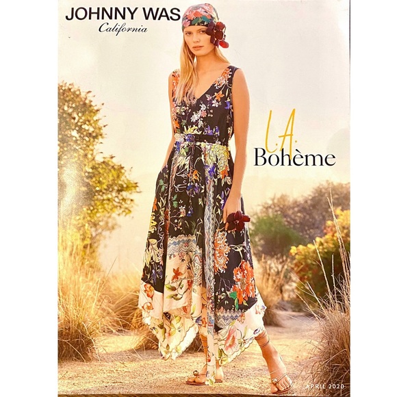 Johnny Was | Dresses | Nwt Johnny Was Meru Dress Silk Lined Spring 220 ...